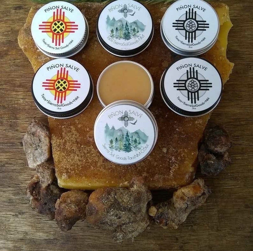 Piñon Sap Salve-0.5124oz-trementina-best Seller-taos NM - Etsy