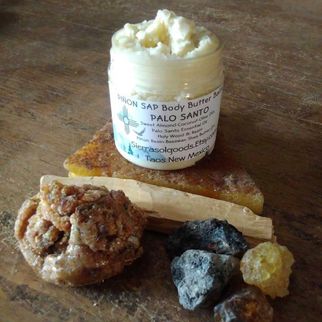 Palo Santo & Piñon Sap-body Butter Balm-1oz•2oz•4oz•6oz-trementina-made ...
