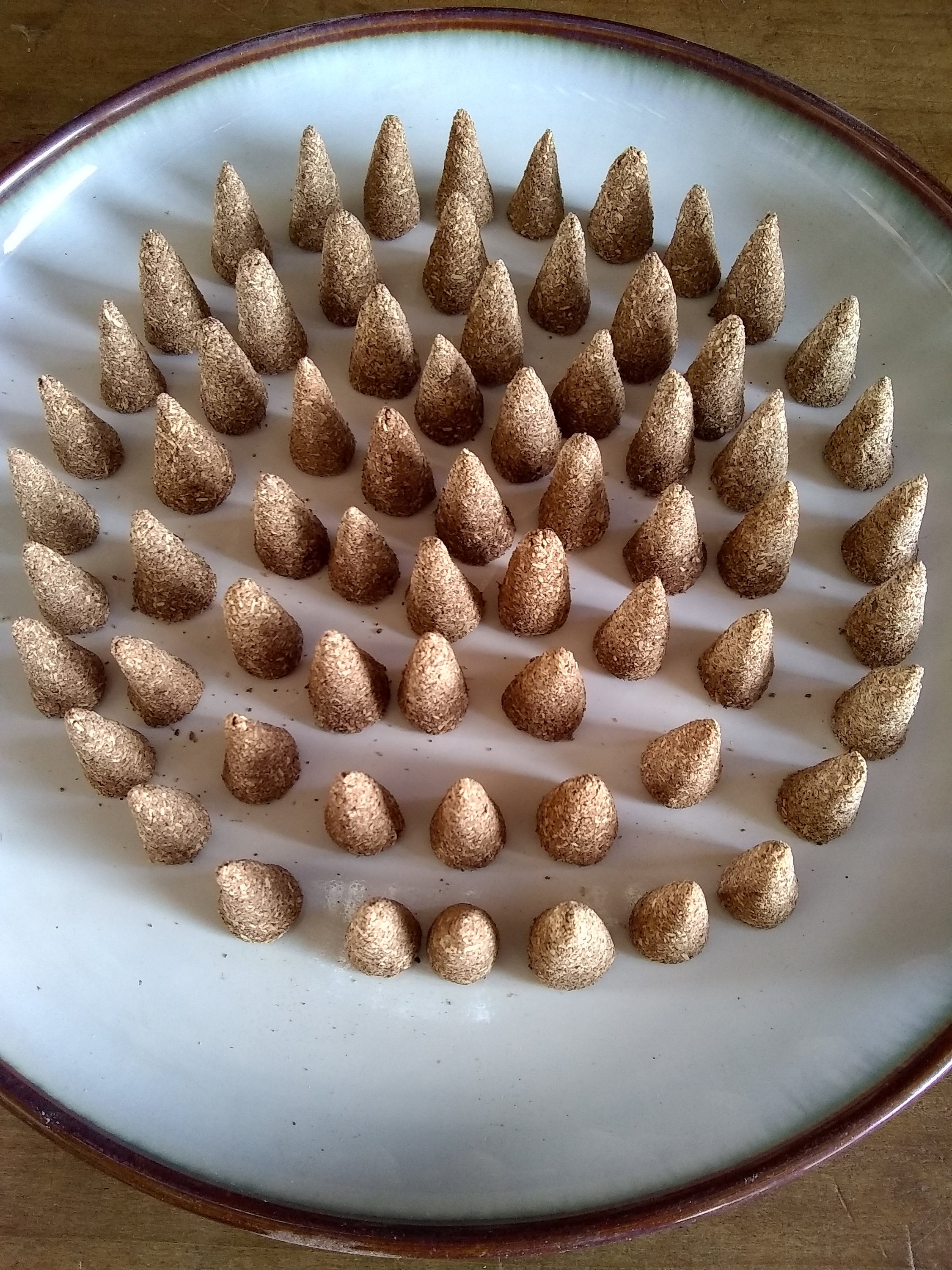 Piñon Incense Cones-Piñon Resin-Piñon Wood-Herbal Root-Hand | Etsy