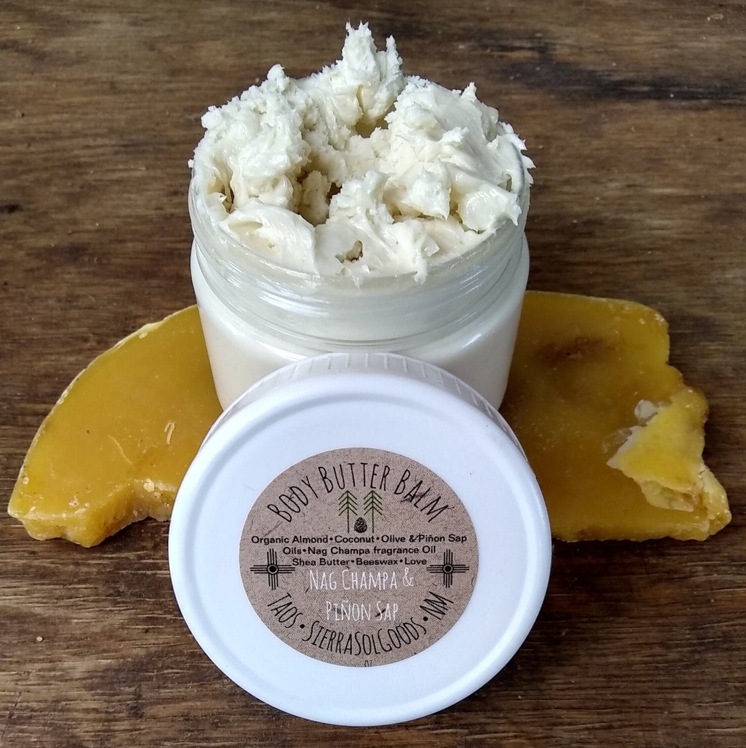 NAG CHAMPA & Piñon Sap-whipped Body Butter Balm-trementina-made Fresh ...