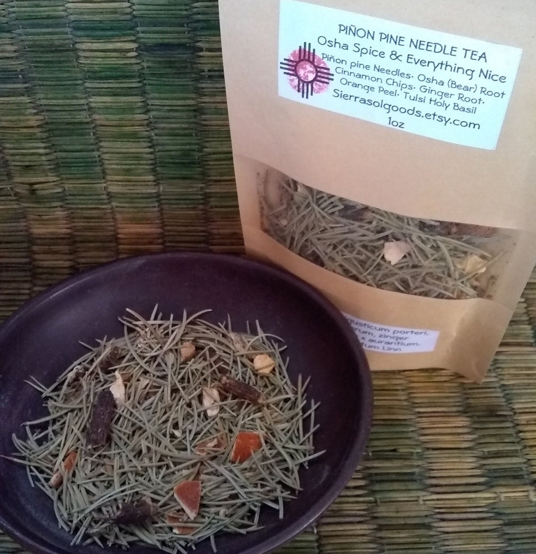 Osha Spice Tea-osha Root-piñon Pine Needles-natural and Caffeine Free ...