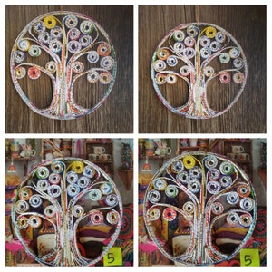 TREE of Life-recycled Magazine-eco Art-magazine Art-recycled Art ...