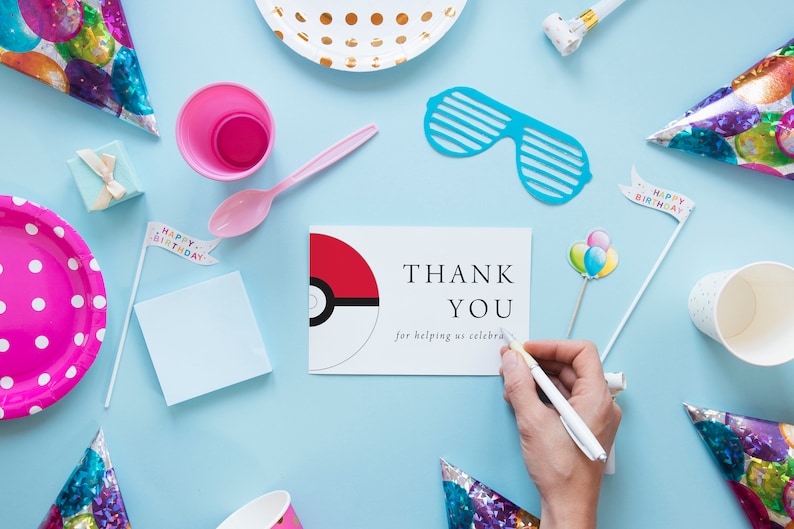 Pokemon Trainer Inspired Birthday Party Invitation | Etsy