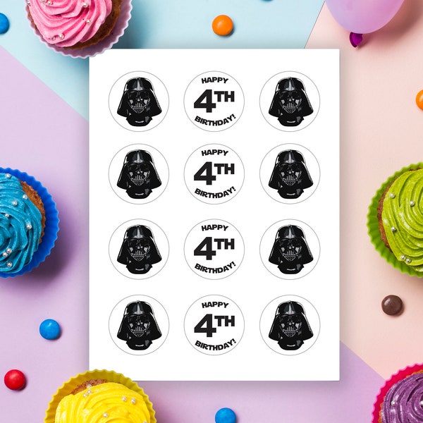 Darth Vader Toppers - Etsy