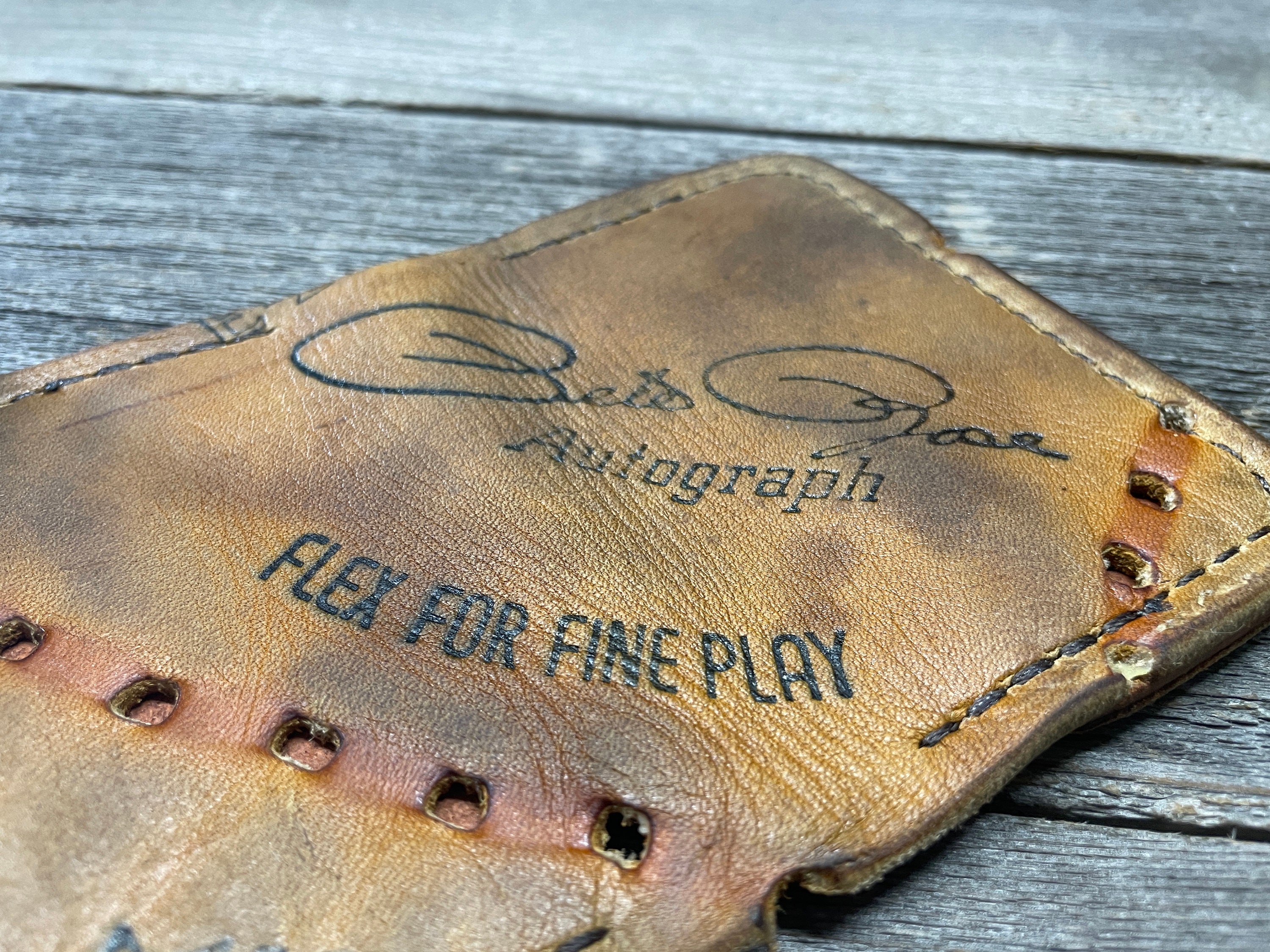 Vintage Macgregor Pete Rose Baseball Glove Wallet - Etsy