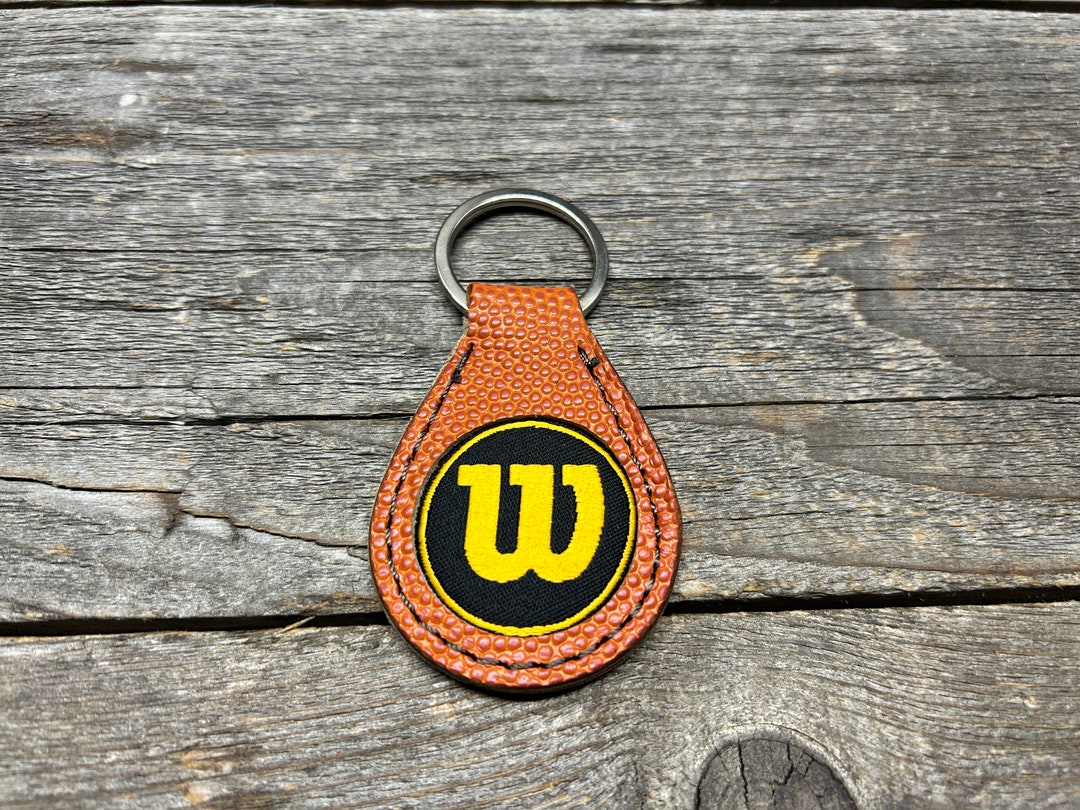 New Item! Wilson/horween NBA Basketball Leather Key Chain! - Etsy