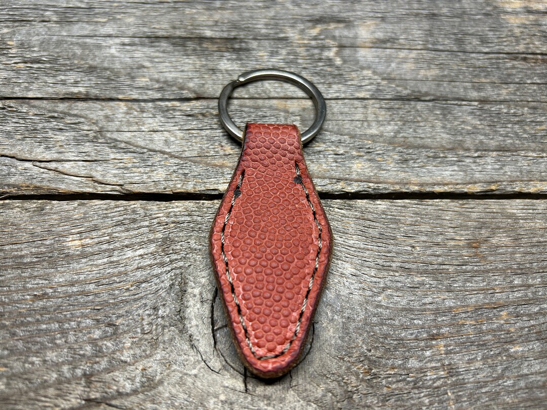 Genuine Horween (wilson) NFL Football Key Chain! - NEW STYLE! (vintage ...
