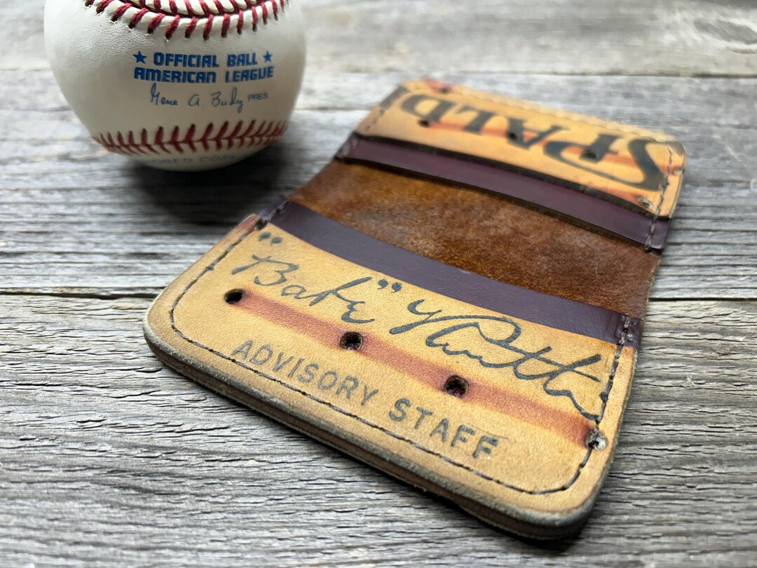 Vintage Spalding Babe Ruth Baseball Glove Wallet!! - Etsy