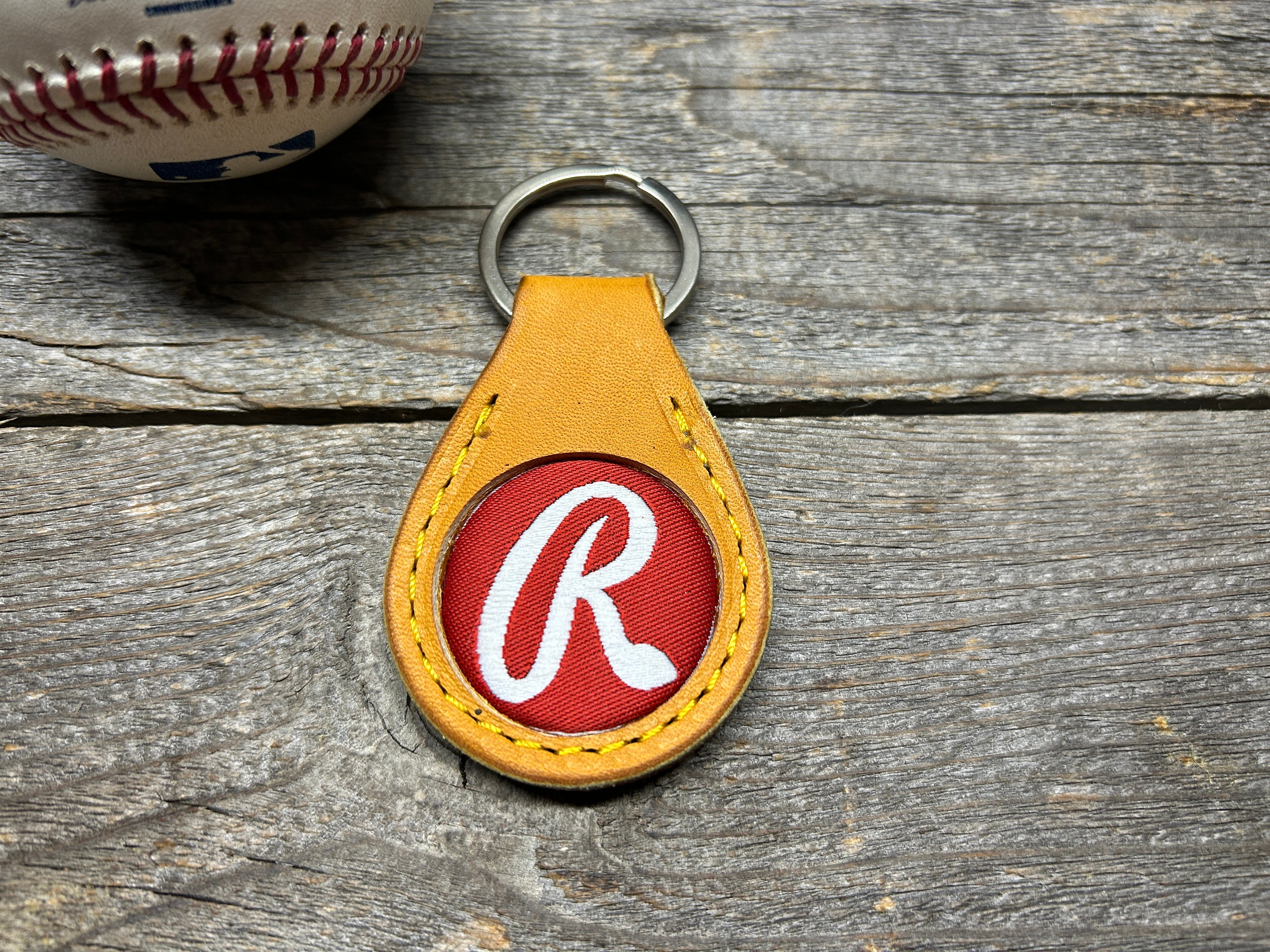 New Item! Rawlings Heart of the Hide Horween Baseball Glove Key Chain ...