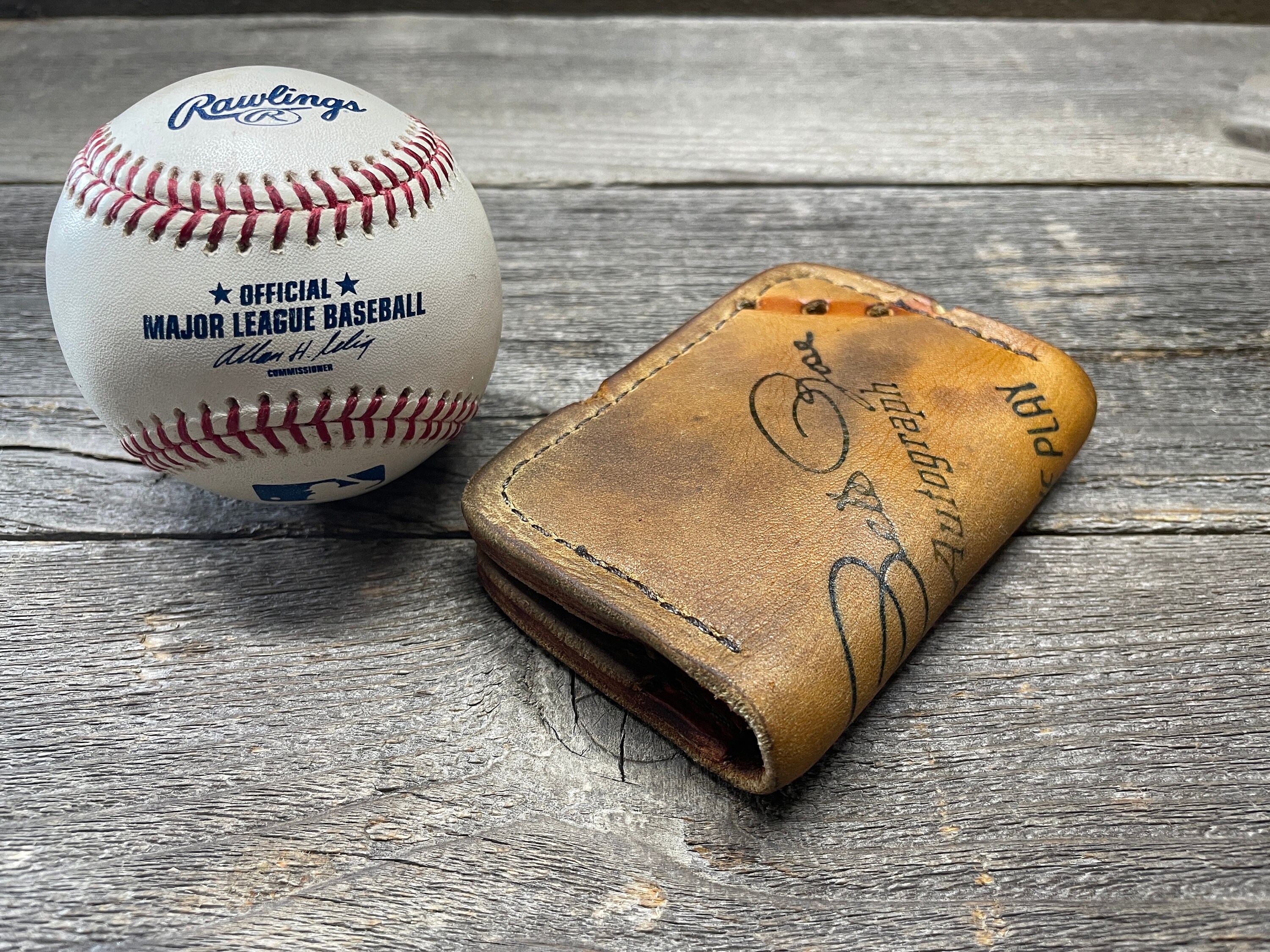 Vintage Macgregor Pete Rose Baseball Glove Wallet - Etsy