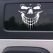 Skull Vinyl Decal Sticker-window Decal-windshield Decal - Etsy