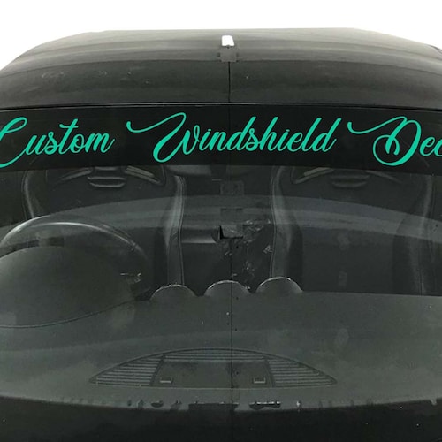 Custom Name Vinyl Decal Personalized Car Window Windshield - Etsy