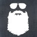 Beard Decal Sticker - Etsy