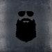 Beard Decal Sticker - Etsy