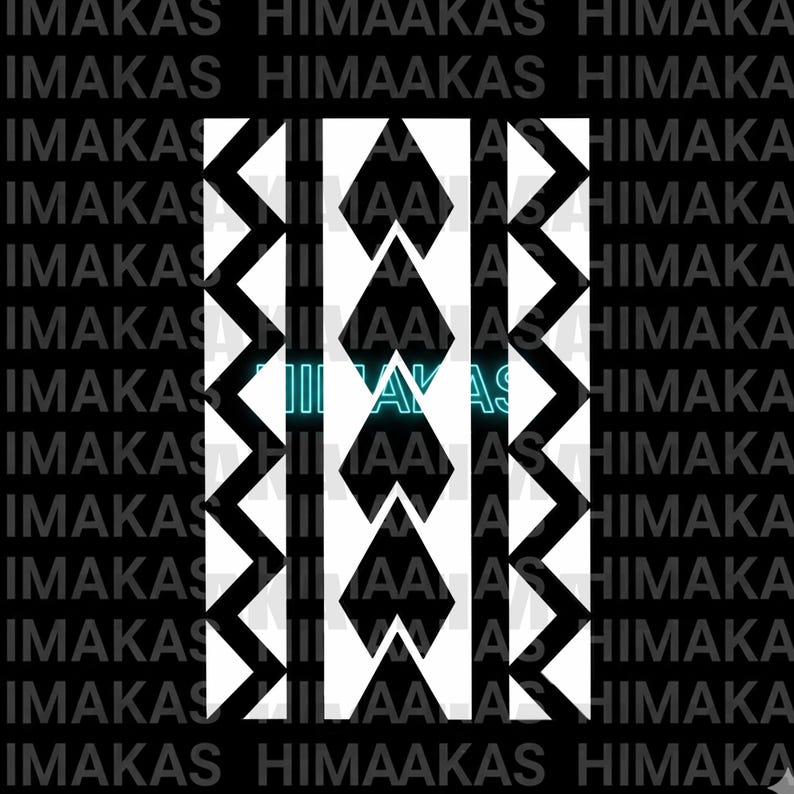 Polynesian Tattoo Decal Sticker: Island Car/laptop Vinyl Art - Etsy