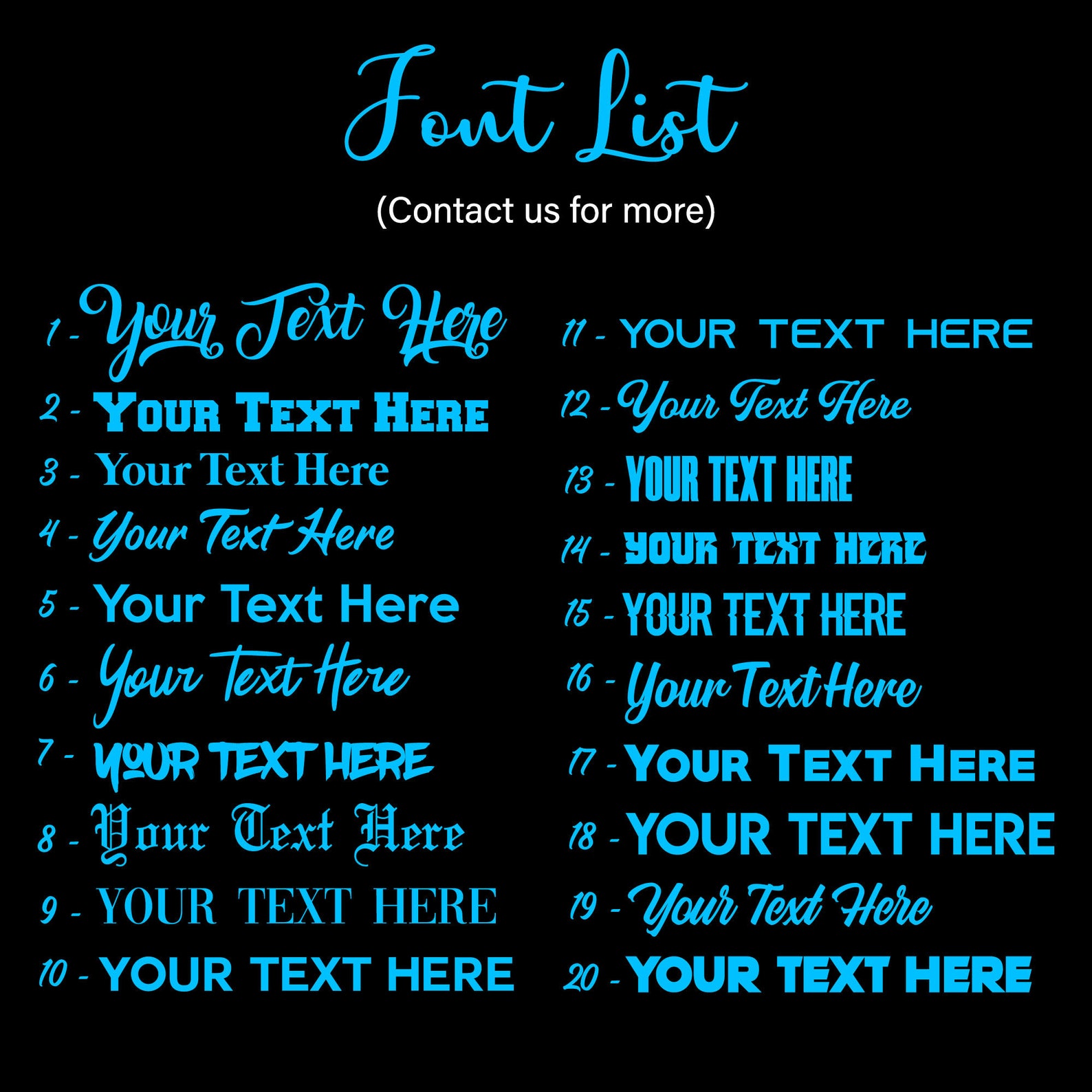 Custom Windshield Decal-lettering Decals-image Decals-number - Etsy