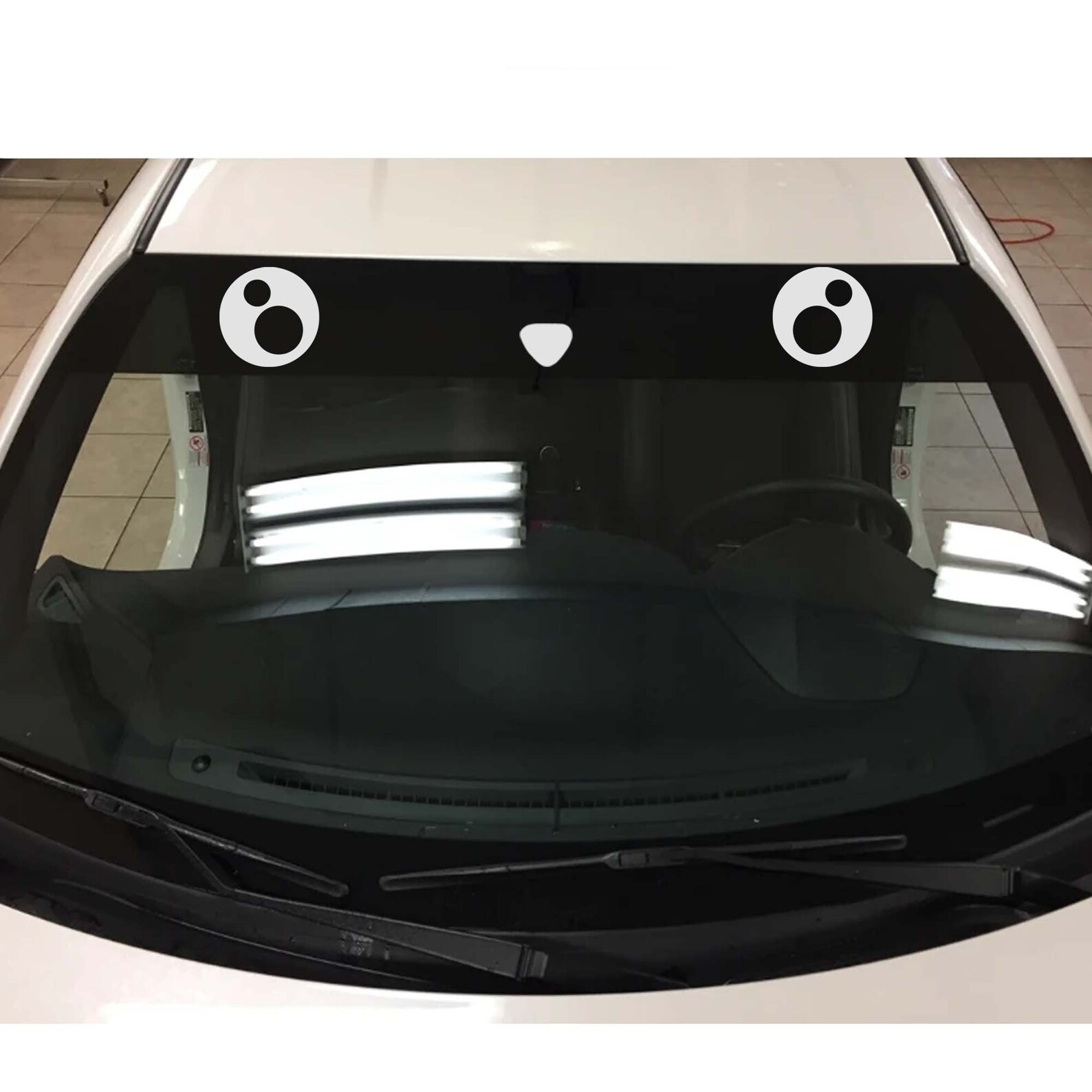 Windshield Face-vinyl Decal - Etsy