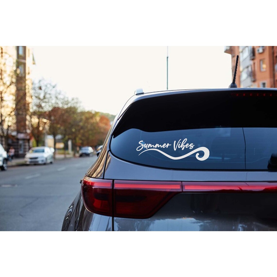 Summer Vibes Vinyl Decal - Etsy