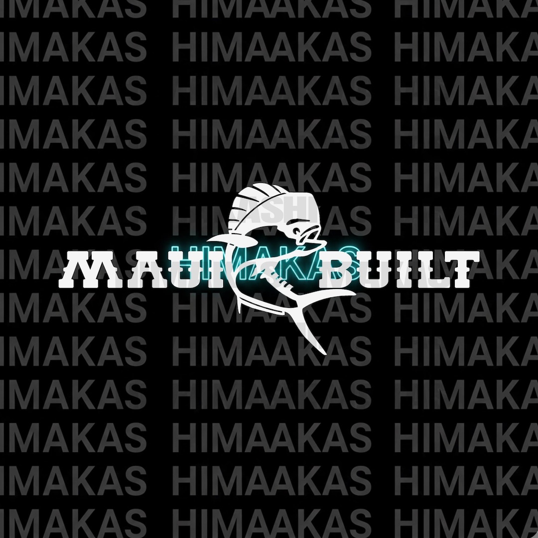 Maui Built Vinyl Decal-sticker - Etsy