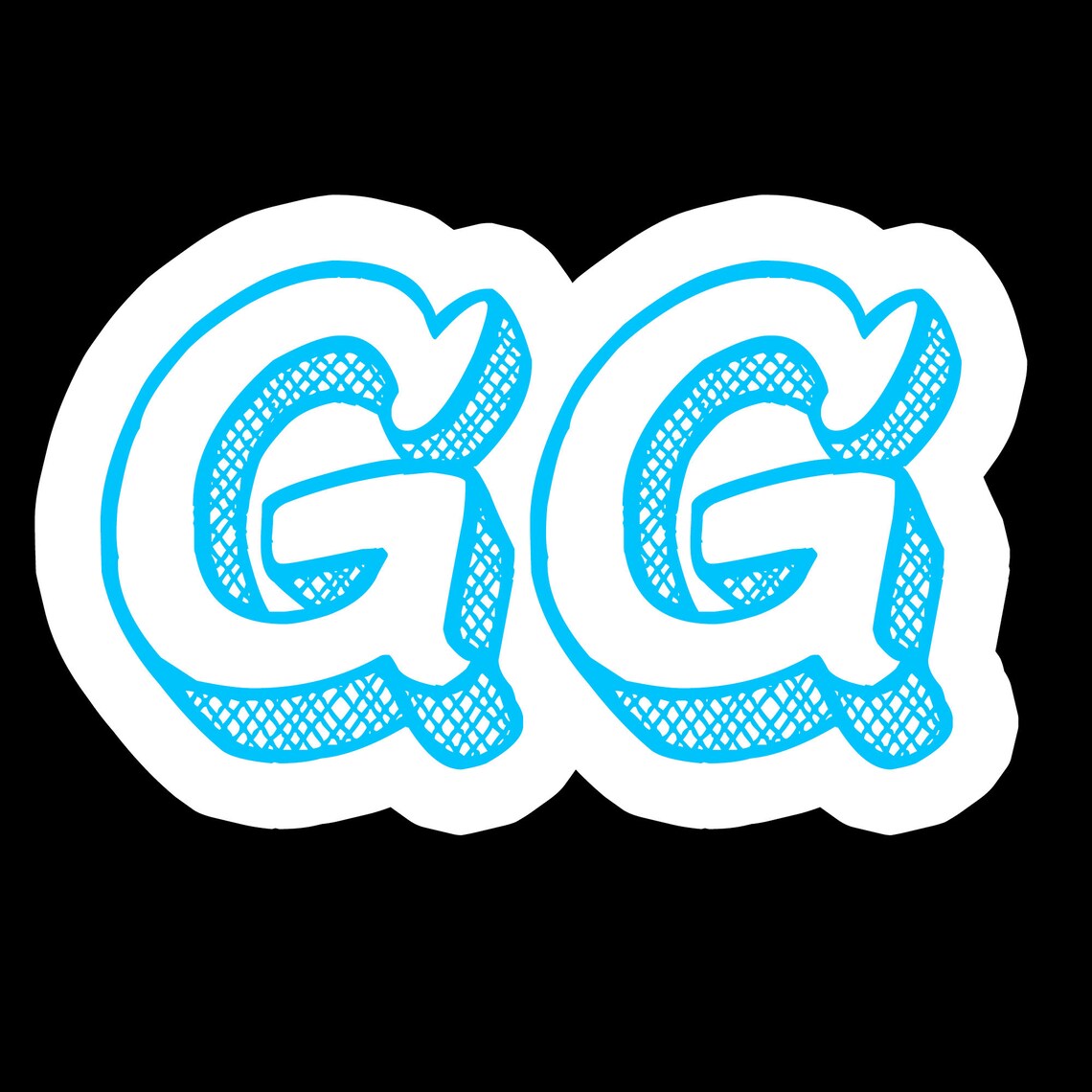 GG good Game Vinyl Sticker Buy 2 Get 1 Free - Etsy