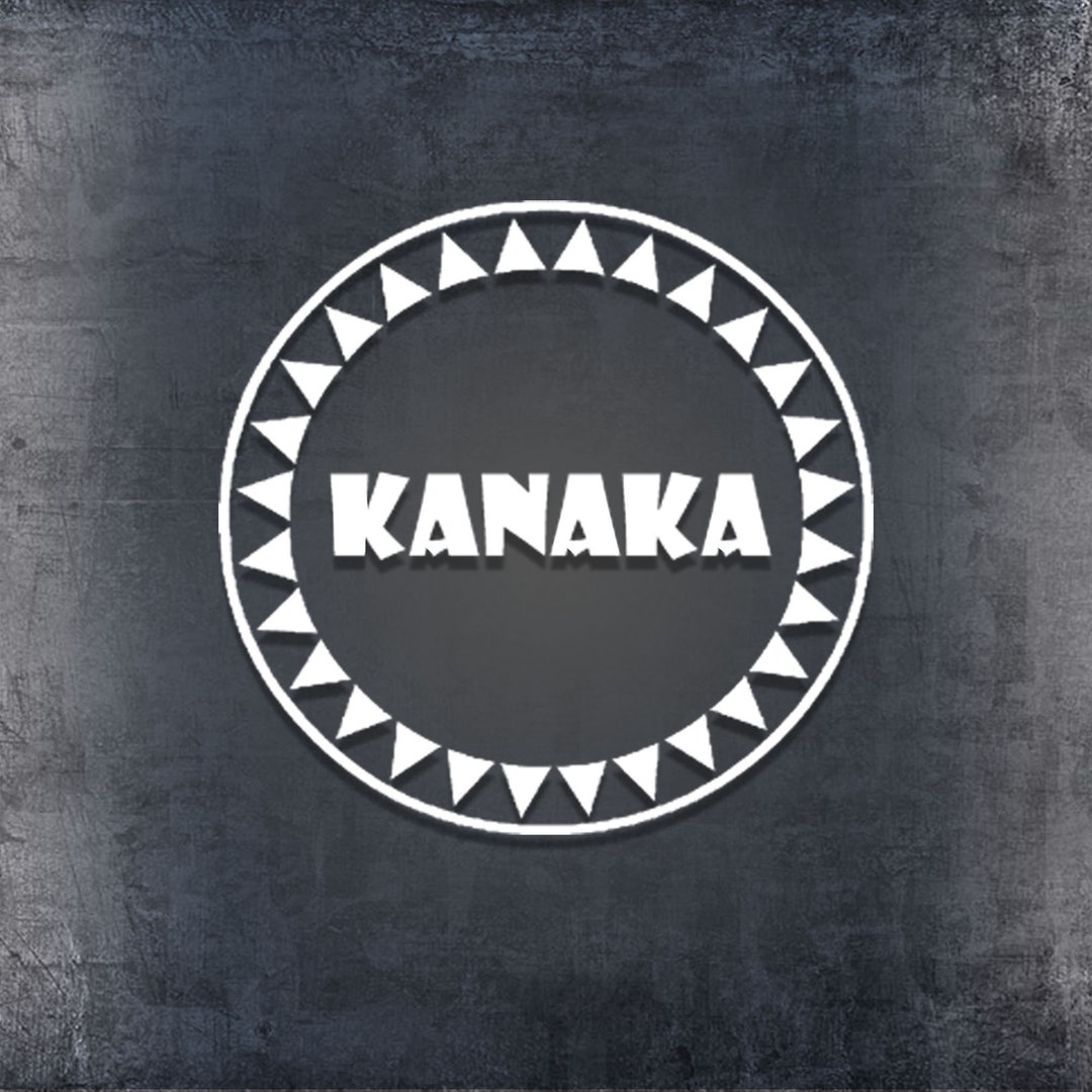 Kanaka Vinyl Decal Sticker-hawaiian Slang - Etsy