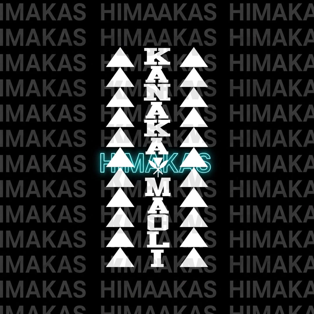 Kanaka Maoli Vinyl Decal: Hawaiian Tribal Sticker - Protection ...