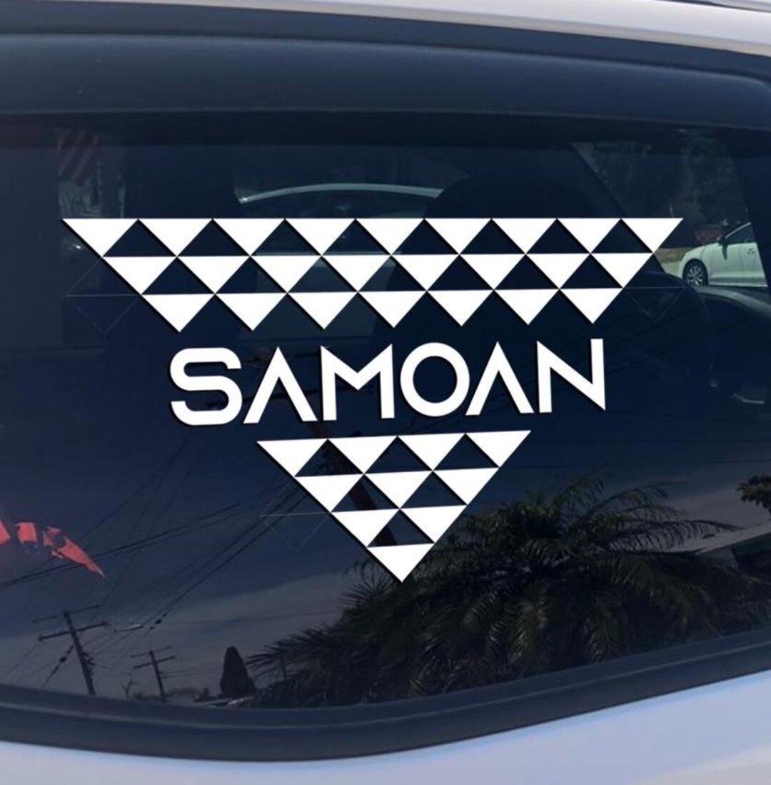 Samoan Style Vinyl Decal - Etsy
