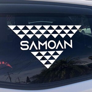 Samoan Style Vinyl Decal - Etsy