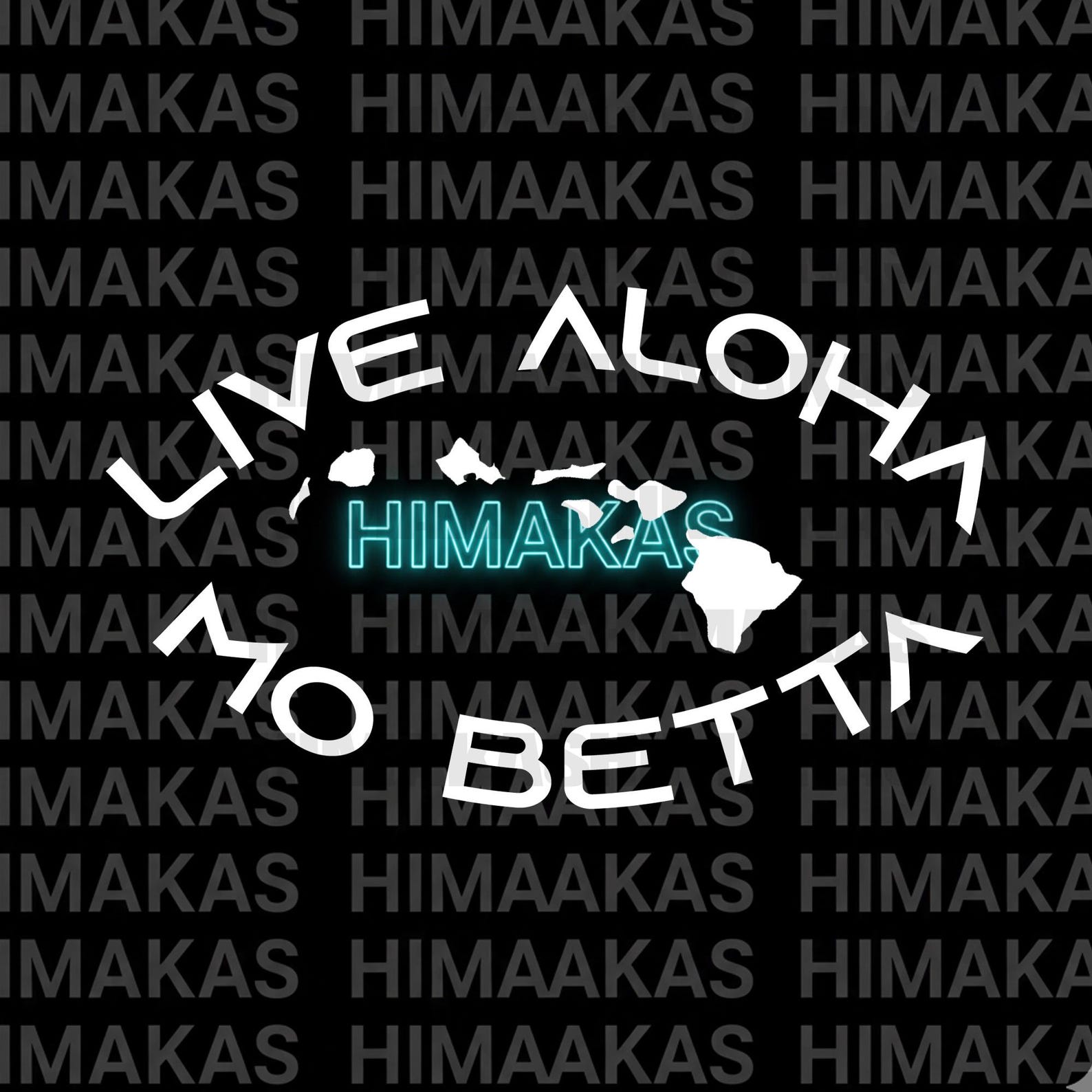 Live Aloha Mo Betta Vinyl Decal - Etsy