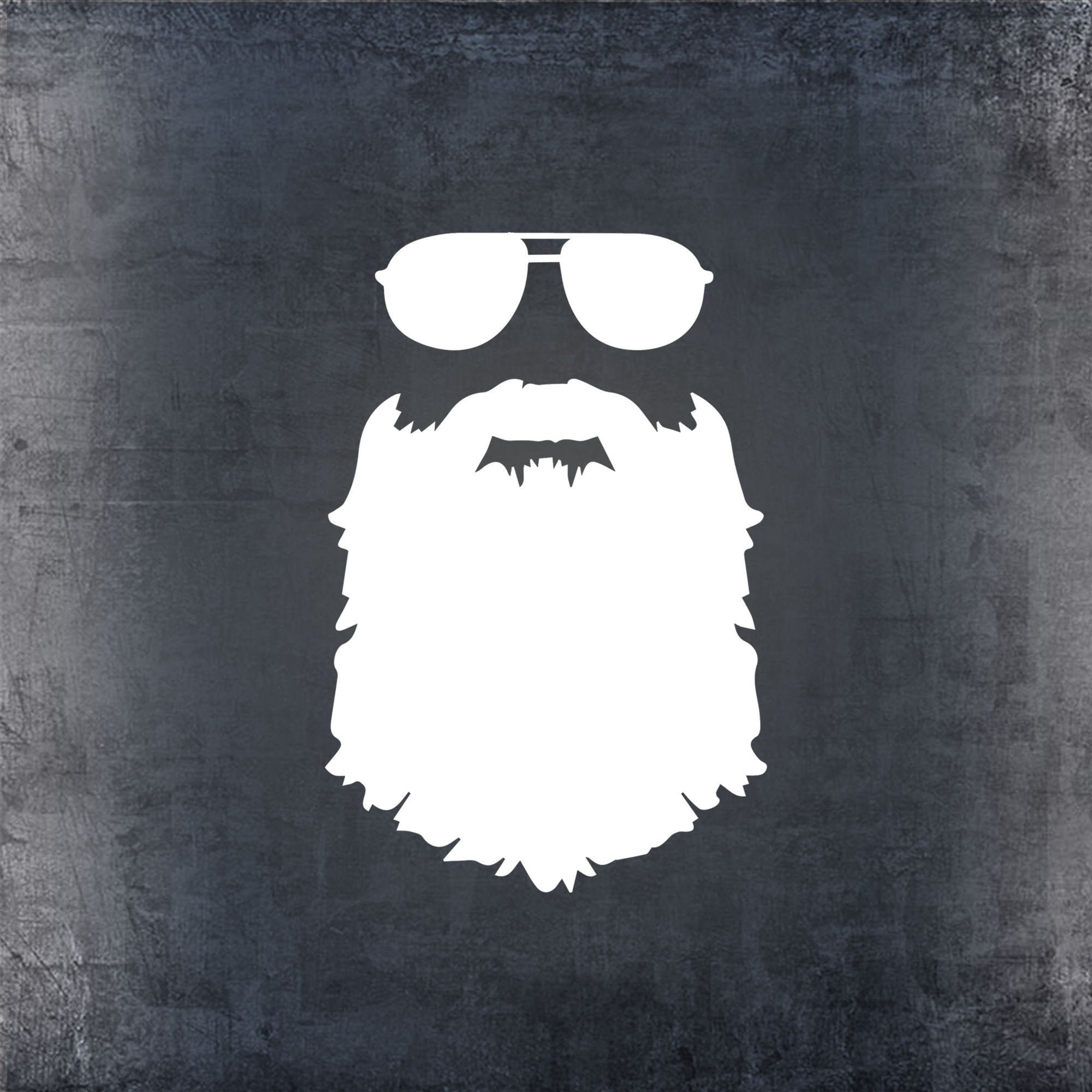 Beard Decal Sticker - Etsy