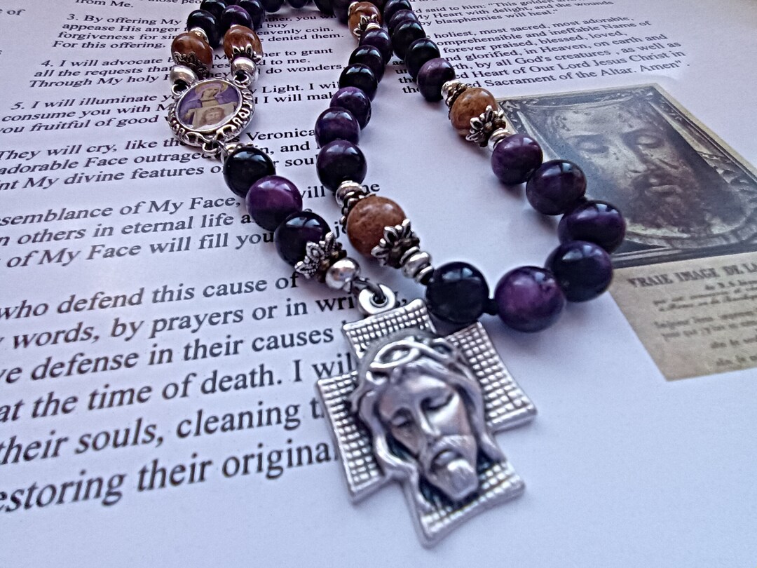 Chaplet Santa Faz De Jesús- Santa Faz Repair Chaplet - Etsy
