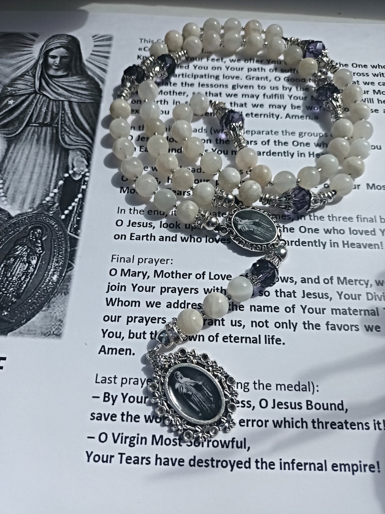 Chaplet the Tears of Mary Our Lady of Tears. Chaplet of Our Lady of ...