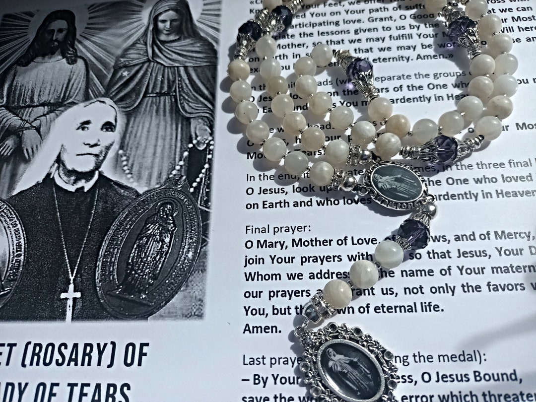 Chaplet the Tears of Mary Our Lady of Tears. Chaplet of Our Lady of ...
