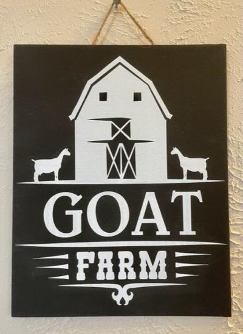 Goat Farm Sign - Etsy
