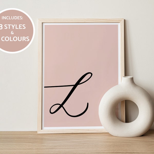 Wooden Letter L - Etsy