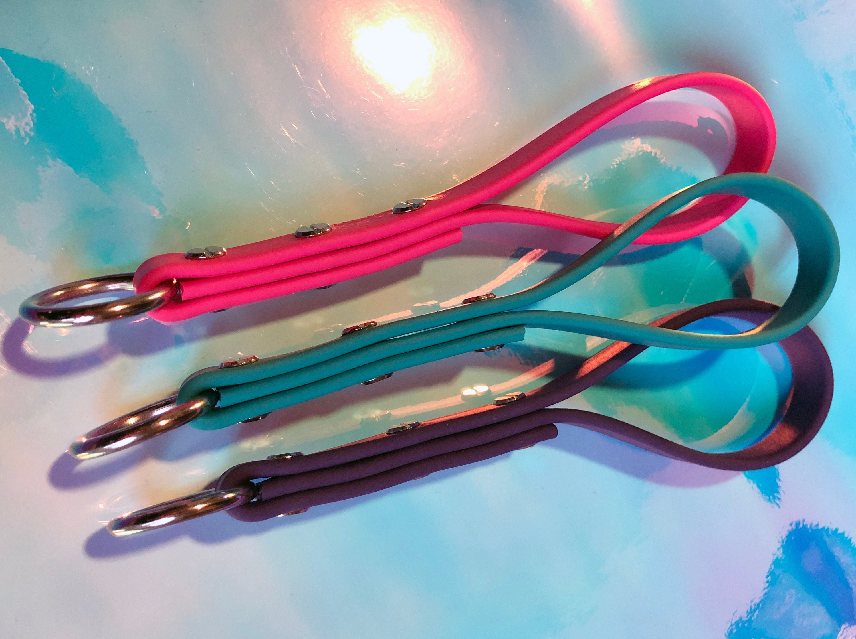 MINI NEON SLAPPER Vegan Leather Bdsm - Etsy