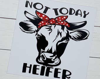 Funny Cow Decal - Etsy