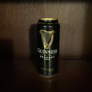 Guinness Beer Can Candle, 16 Oz. Guinness Beer Candle, Guinness Soy Can ...