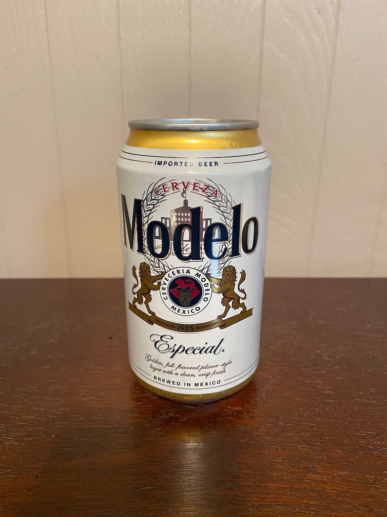Modelo Beer Can Candle Scented Soy Wax Candle Handmade - Etsy