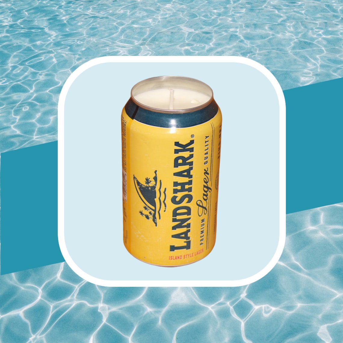 Landshark Lager Margaritaville Can Candle * Beer Can Candle - Man Cave ...