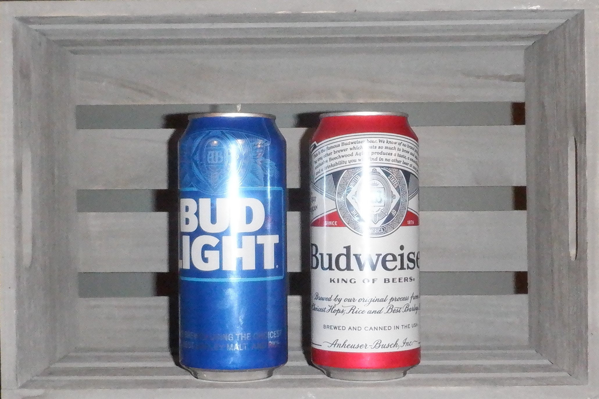 16 Oz OR 12 Oz Budweiser or Bud Light Beer Can Soy Candle | Etsy