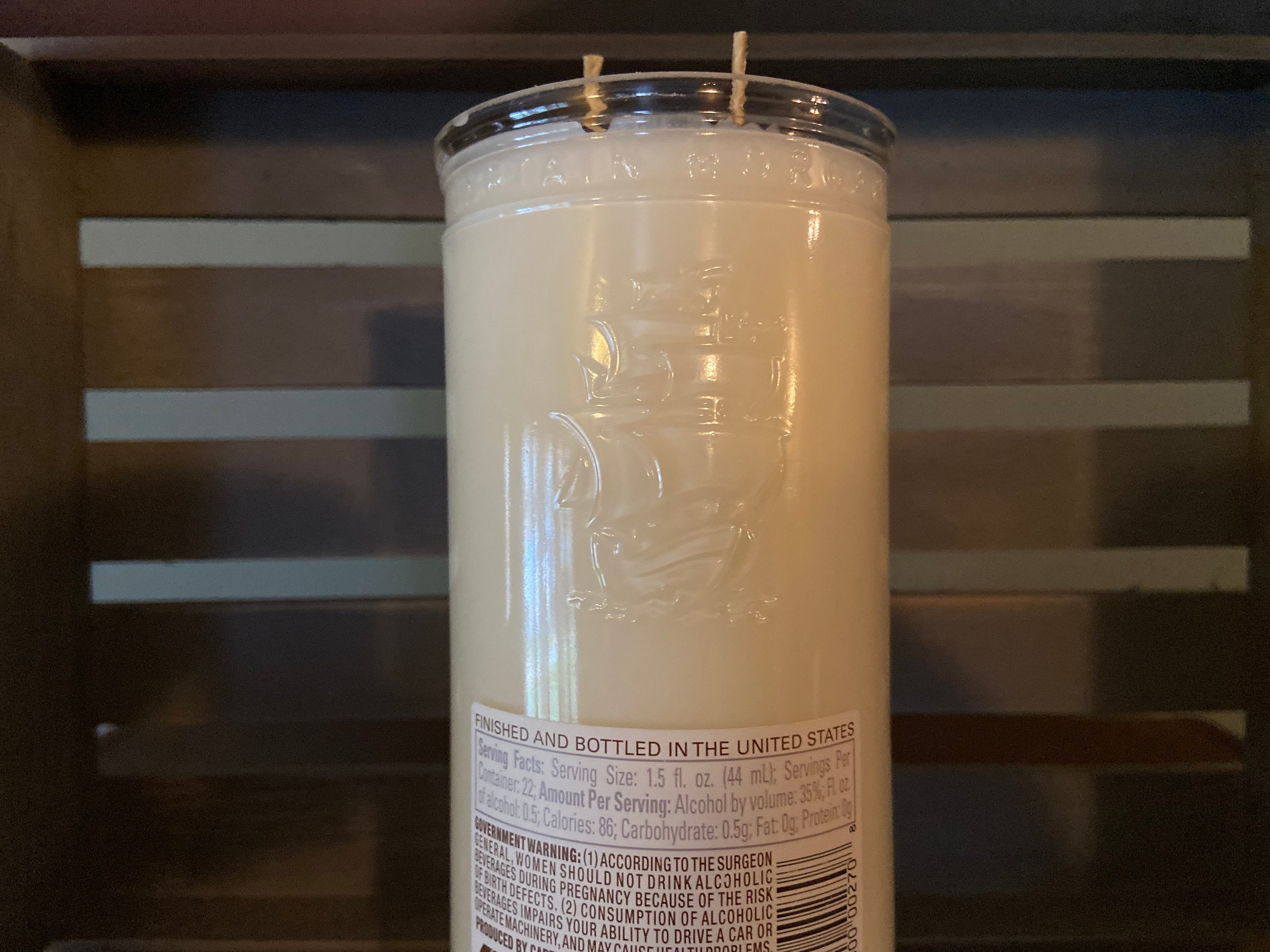 Captain Morgan Spiced Rum Bottle Candle Captain Morgan Candle | Etsy