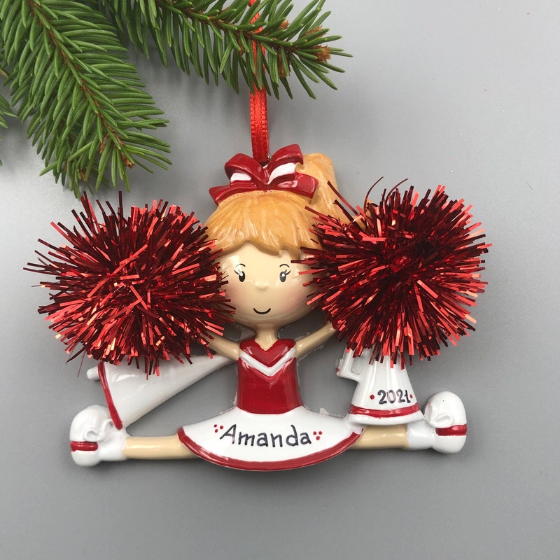 Cheerleading Ornament - Etsy