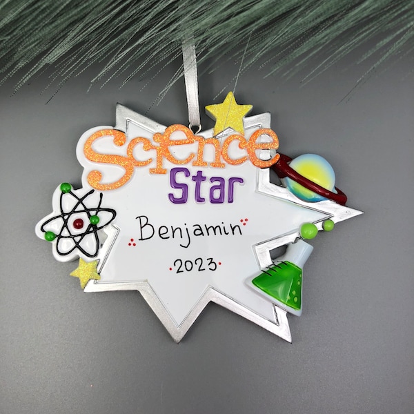 Science Ornament - Etsy