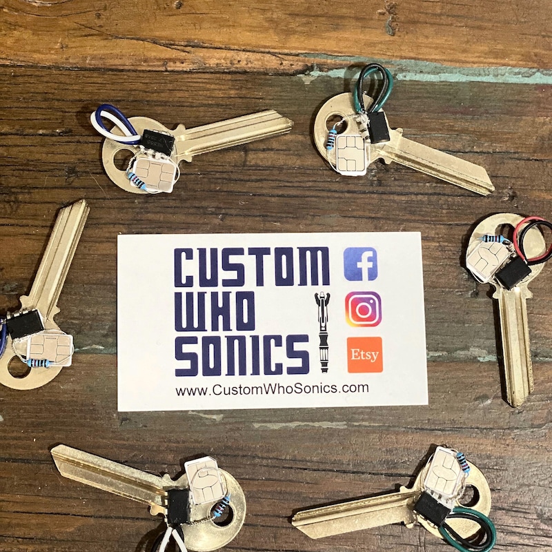 Tardis Key Necklace - Etsy