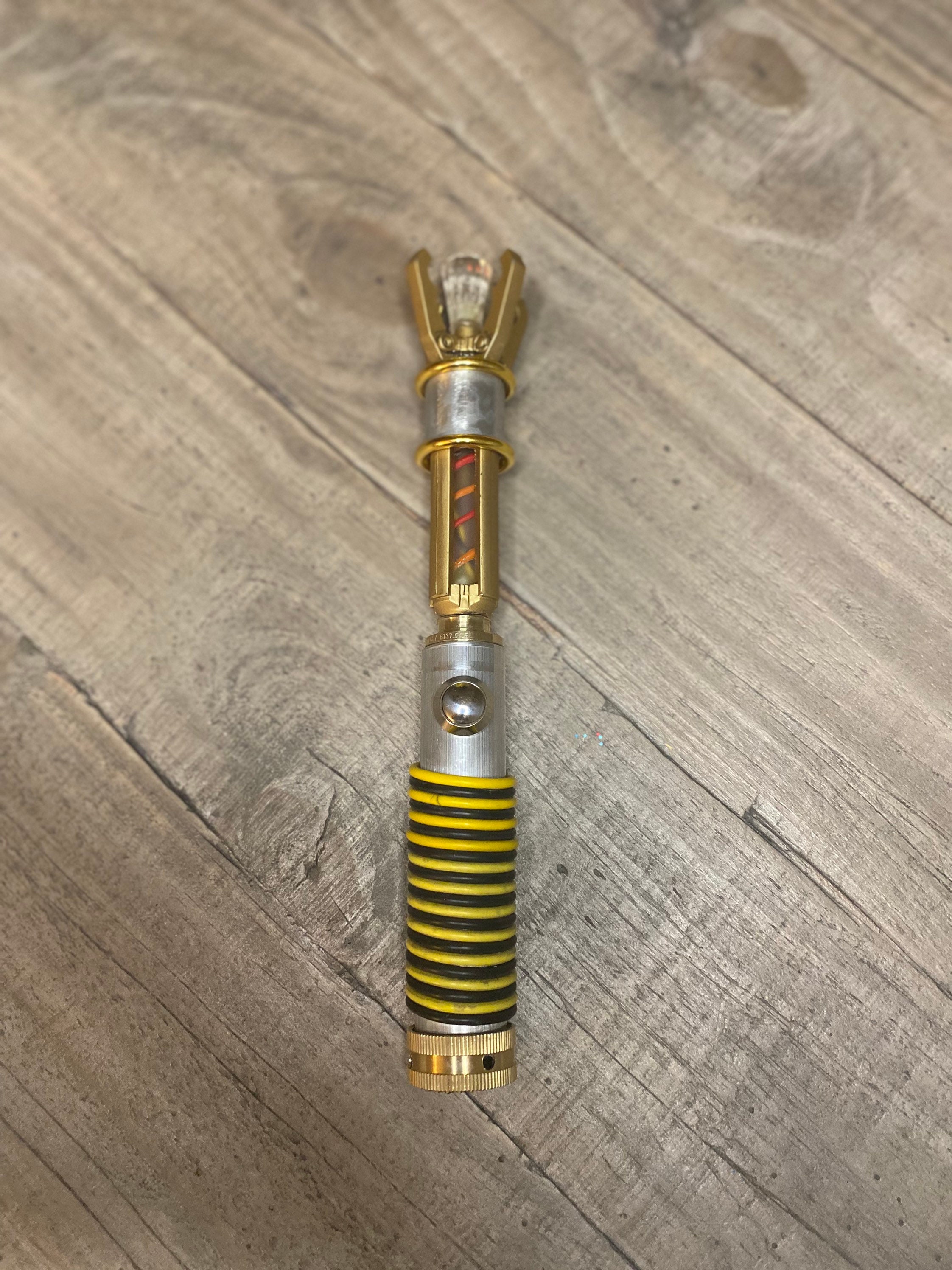 Steampunk Sonic Screwdriver Black & Yellow With Light and - Etsy