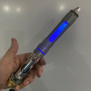 Star Wars Inspired Sonic Screwdriver Prop Blue Version From Bbc's ...