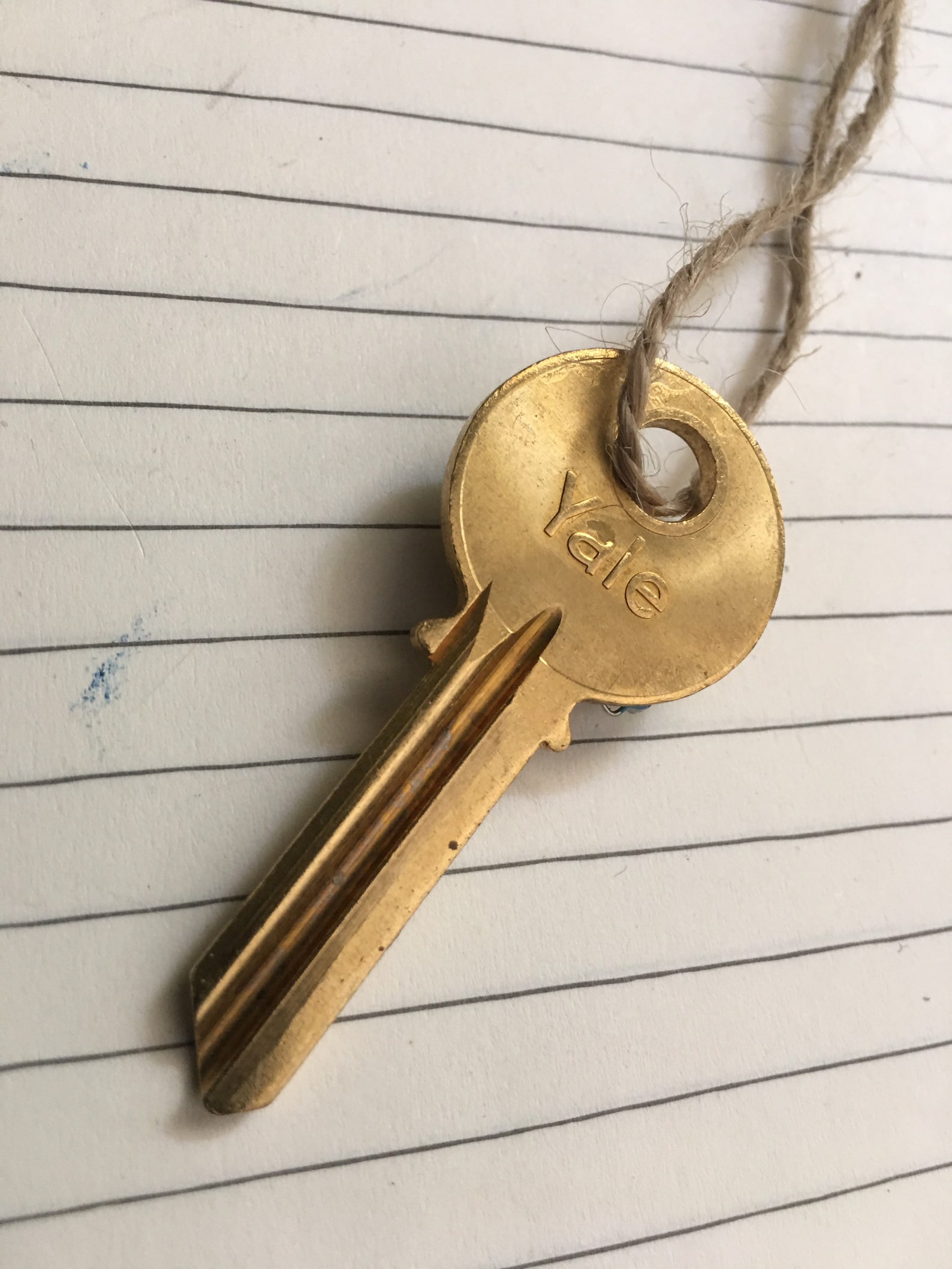 TARDIS Key Single Brass Yale Key. It is a 5 Pin Yale Key - Etsy UK