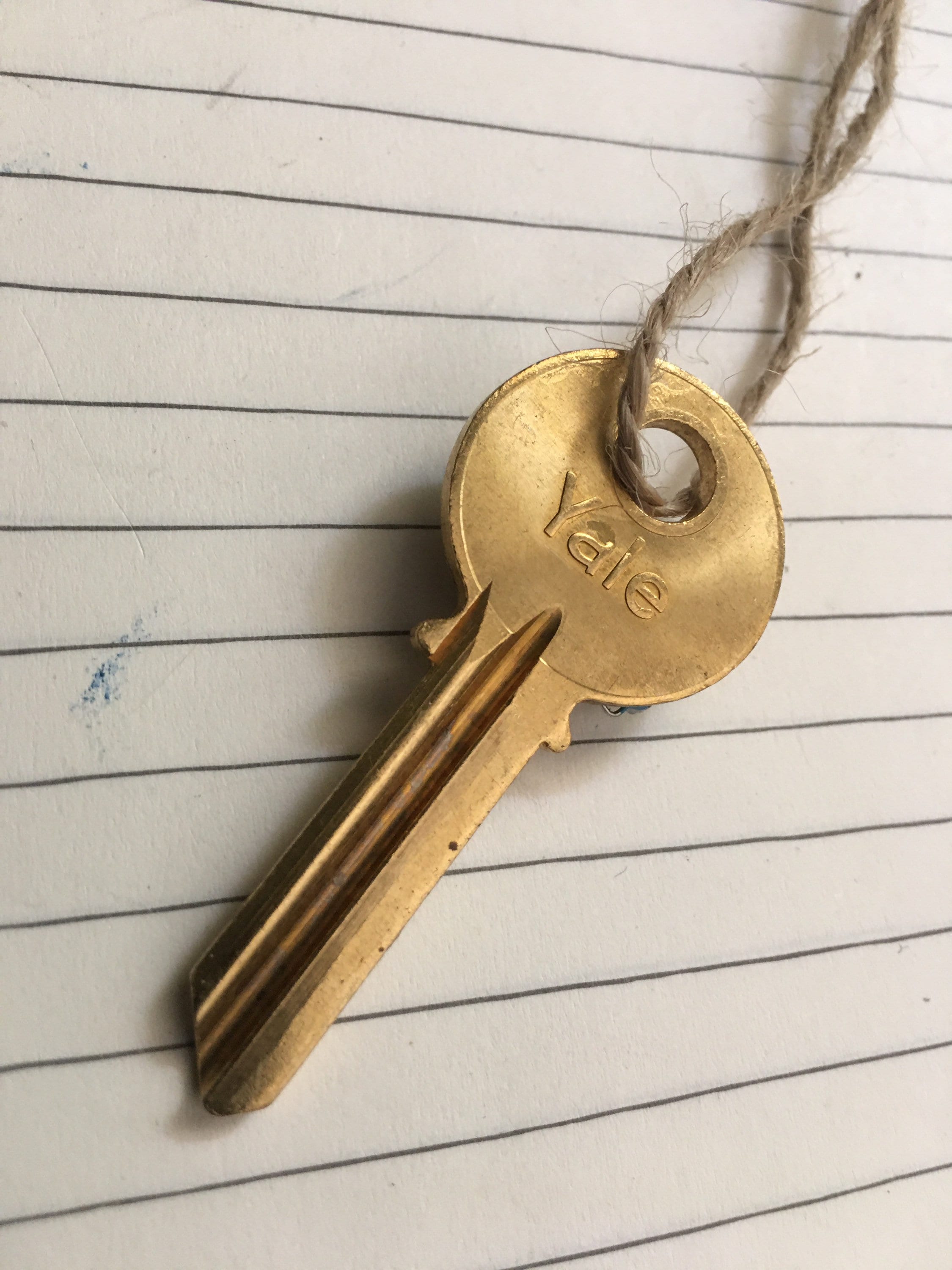 TARDIS Key Single Brass Yale Key. It is a 5 Pin Yale Key - Etsy UK
