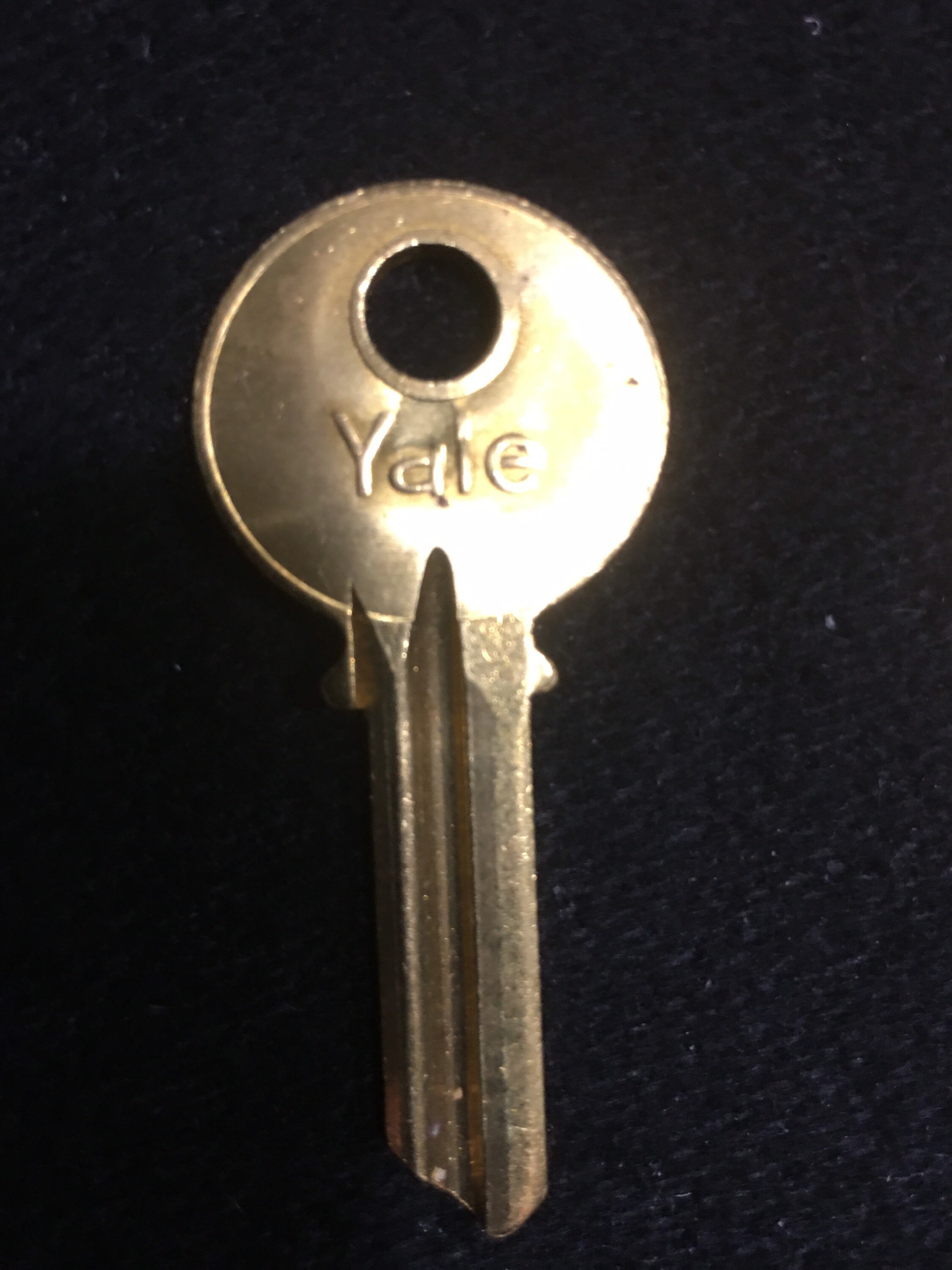 TARDIS Key Single Brass Yale Key. It is a 5 Pin Yale Key - Etsy UK